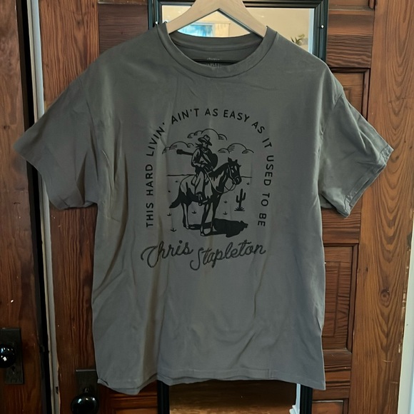Shirts | Chris Stapleton Mens Tee Size Large | Poshmark